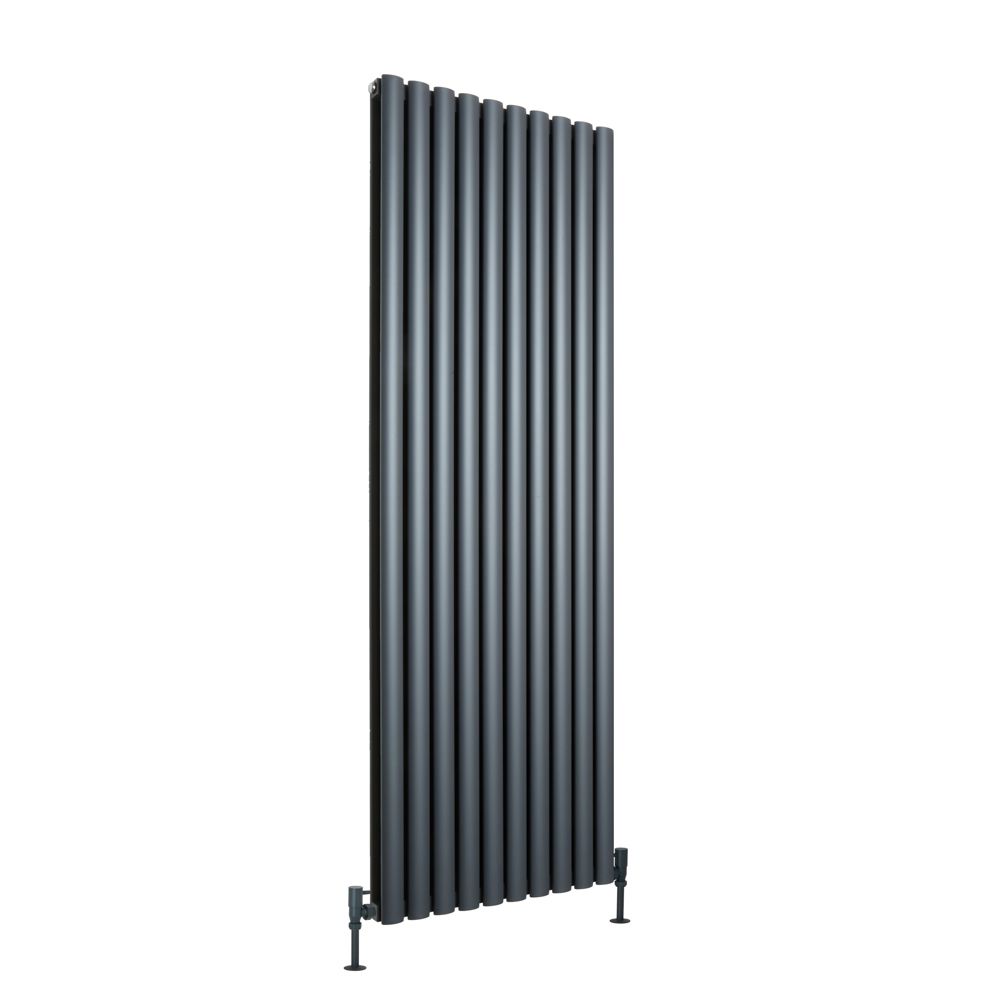 Milano Aruba Ayre - Aluminium Vertical Designer Radiator (Double Panel ...