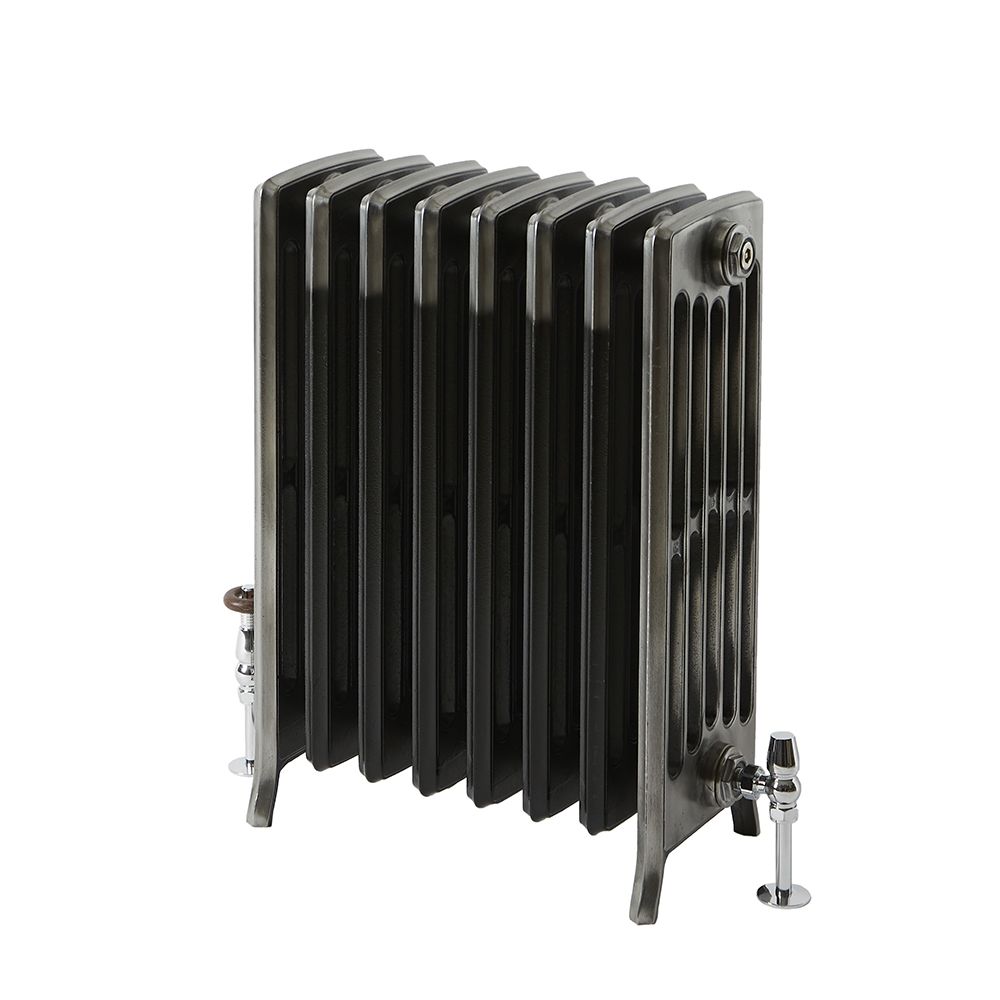 Milano Isabel - 6 Column Cast Iron Radiator - 660mm Tall - Full Polish ...