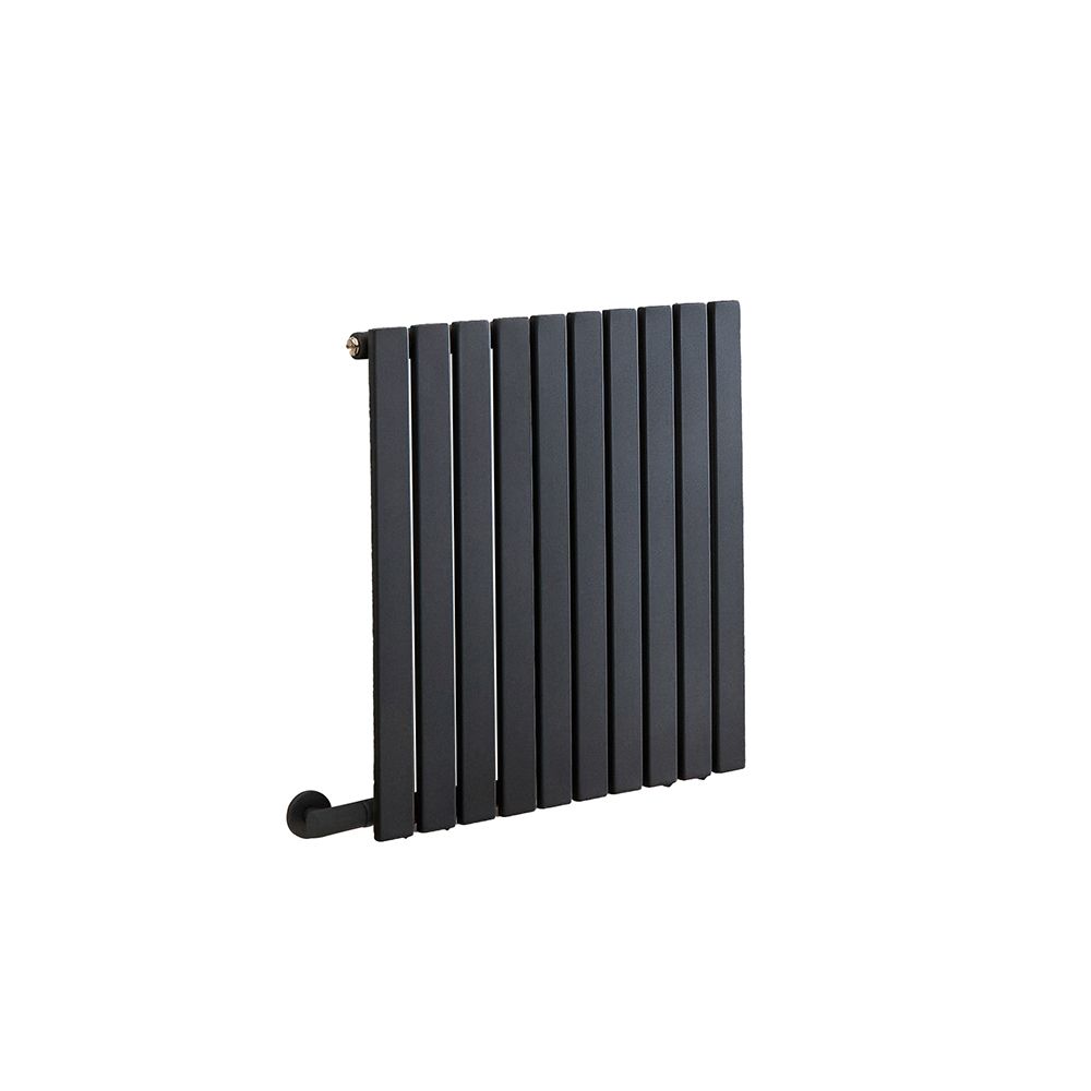 Milano x ECOSO Capri - Electric Anthracite Horizontal Designer Radiator ...