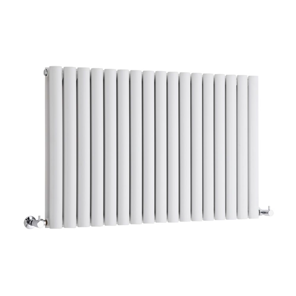 Milano Aruba - White Horizontal Designer Radiator - Choice of Size