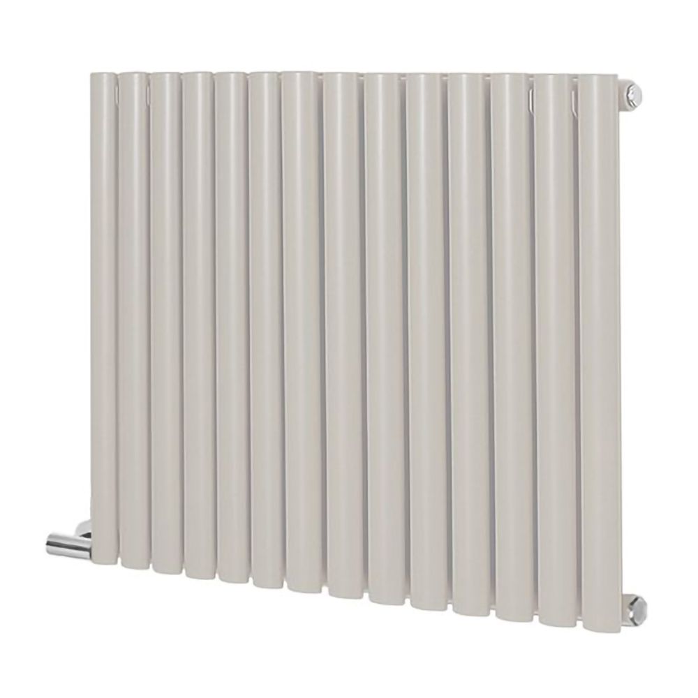 Milano Aruba Electric - Pearl White Horizontal Designer Radiator ...