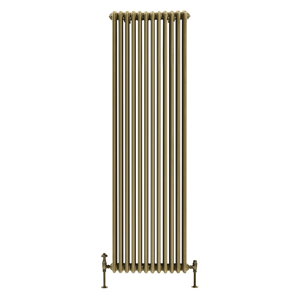 Milano Windsor - Natural Brass 1800mm Vertical Traditional Column ...