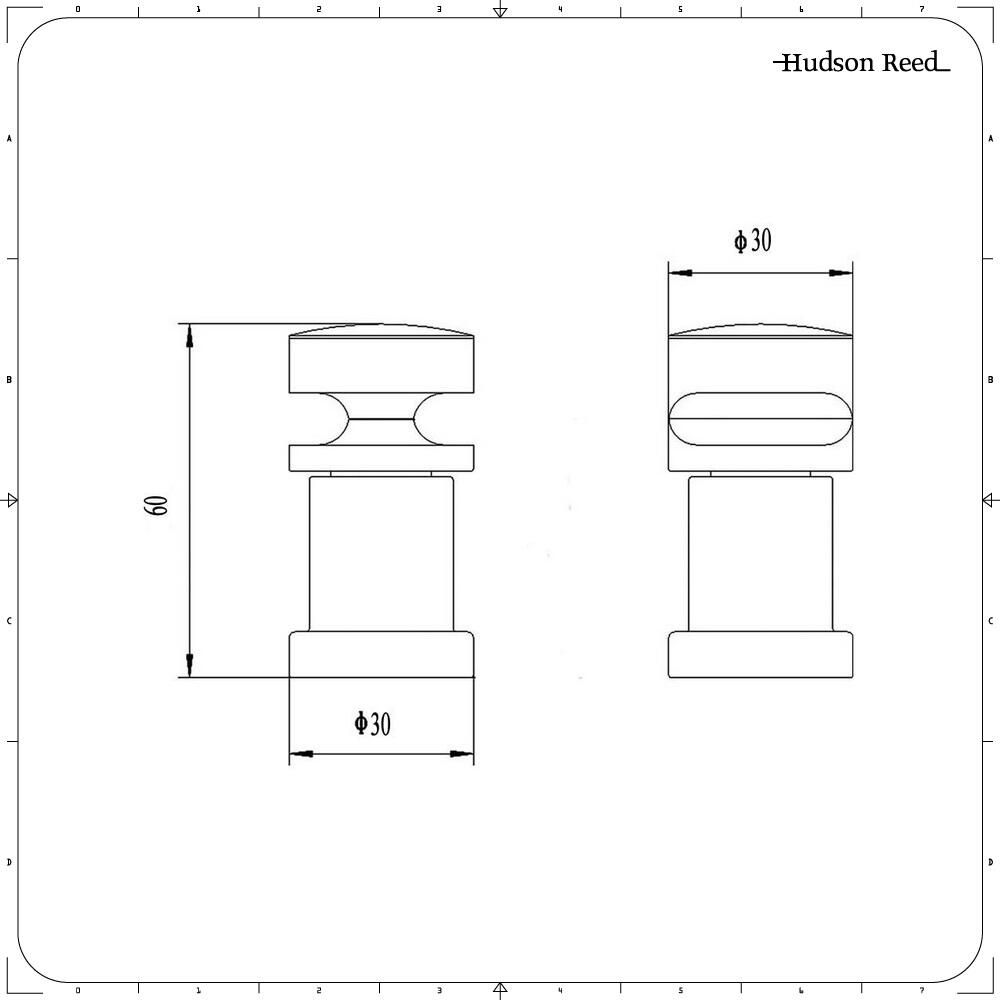Milano Aruba - White Horizontal Radiator Brackets