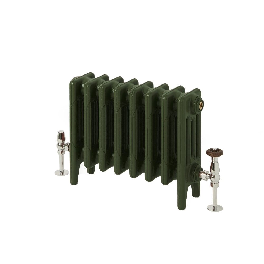 Milano Mercury - 4 Column Cast Iron Radiator - 360mm Tall - Farrow ...