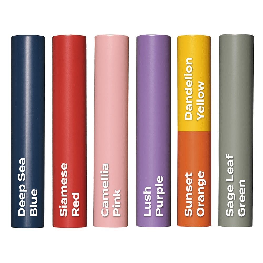 Milano - Coloured Radiator Sample Box - A Selection of Bright Finishes