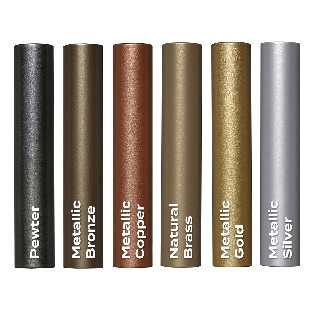 Milano - Coloured Radiator Sample Box - A Selection of Metallic Finishes
