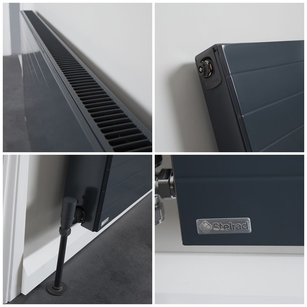 Stelrad Vita Deco - Horizontal Convector Radiator - Choice of Finish ...