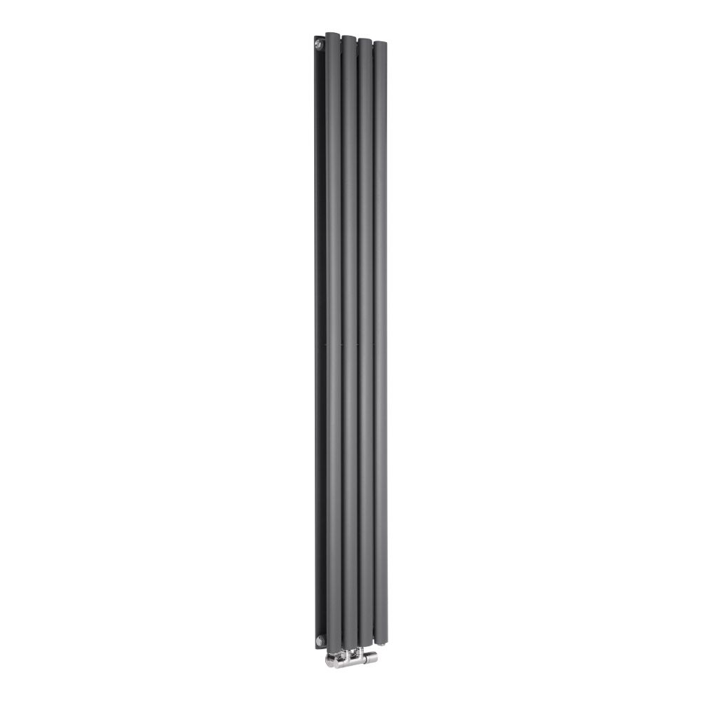 Milano Aruba Flow - Anthracite Vertical Double Panel Middle Connection ...