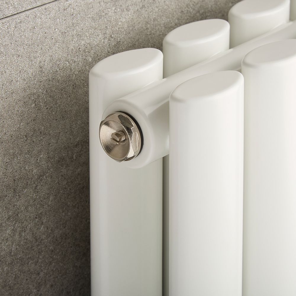 Milano - Minimalist Angled Radiator Valve and Pipe Set - Chrome