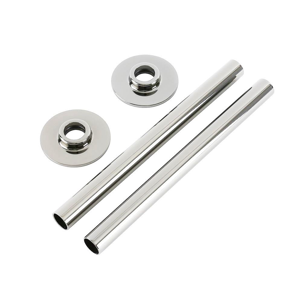 Milano - Chrome Plated Pipe Connectors For Heated Towel Rails ...