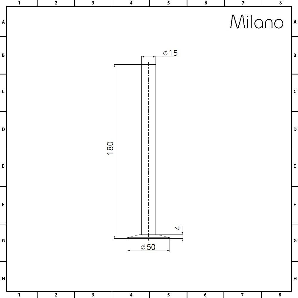 Milano - Pewter Pipe Connectors (Pair)