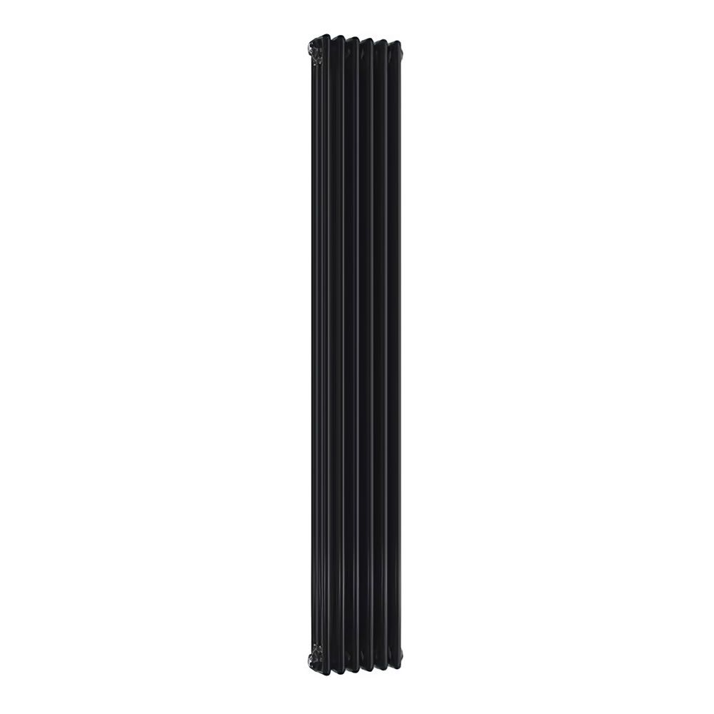 Milano Windsor - Black 1800mm Traditional Vertical Triple Column ...