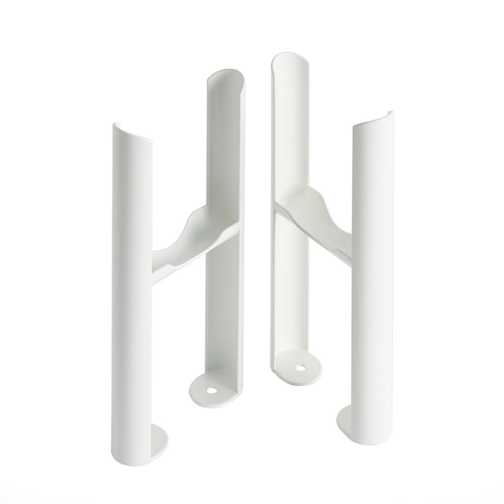 Milano Windsor - Traditional 3 Column Radiator Feet - White