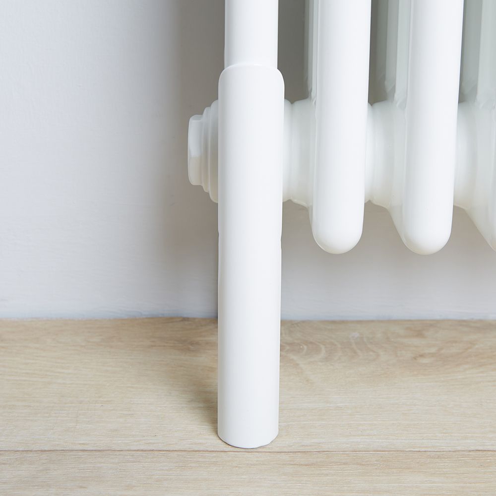 Milano Windsor - Traditional 4 Column Radiator Feet - White