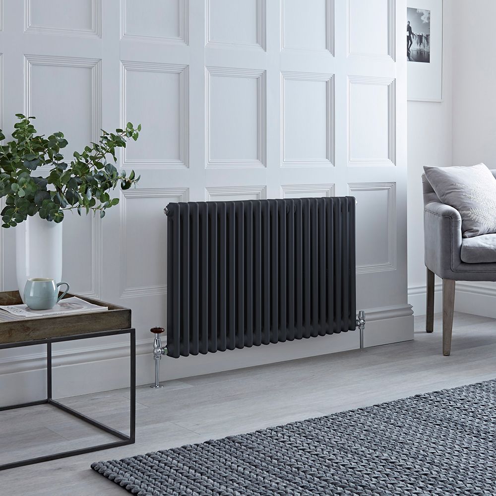 Milano Windsor - Anthracite Traditional Horizontal Double Column ...