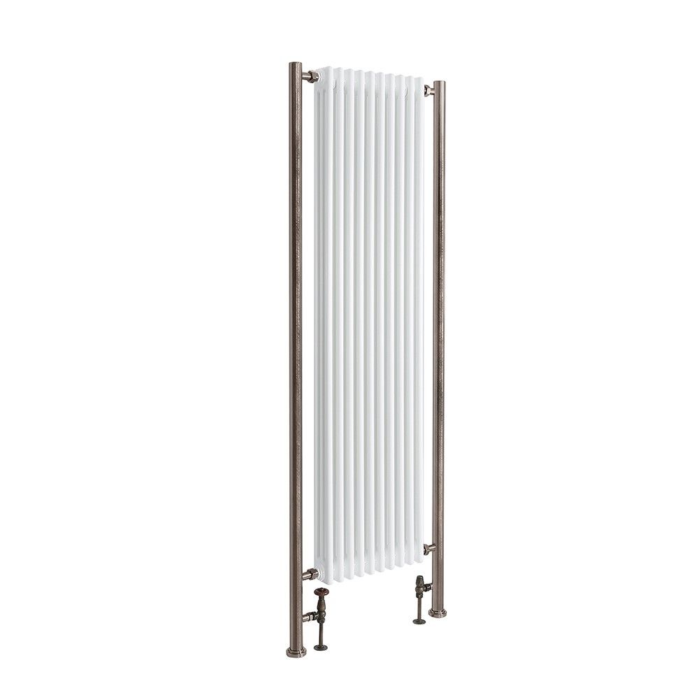 Milano Windsor - White Traditional Vertical Triple Column Radiator ...