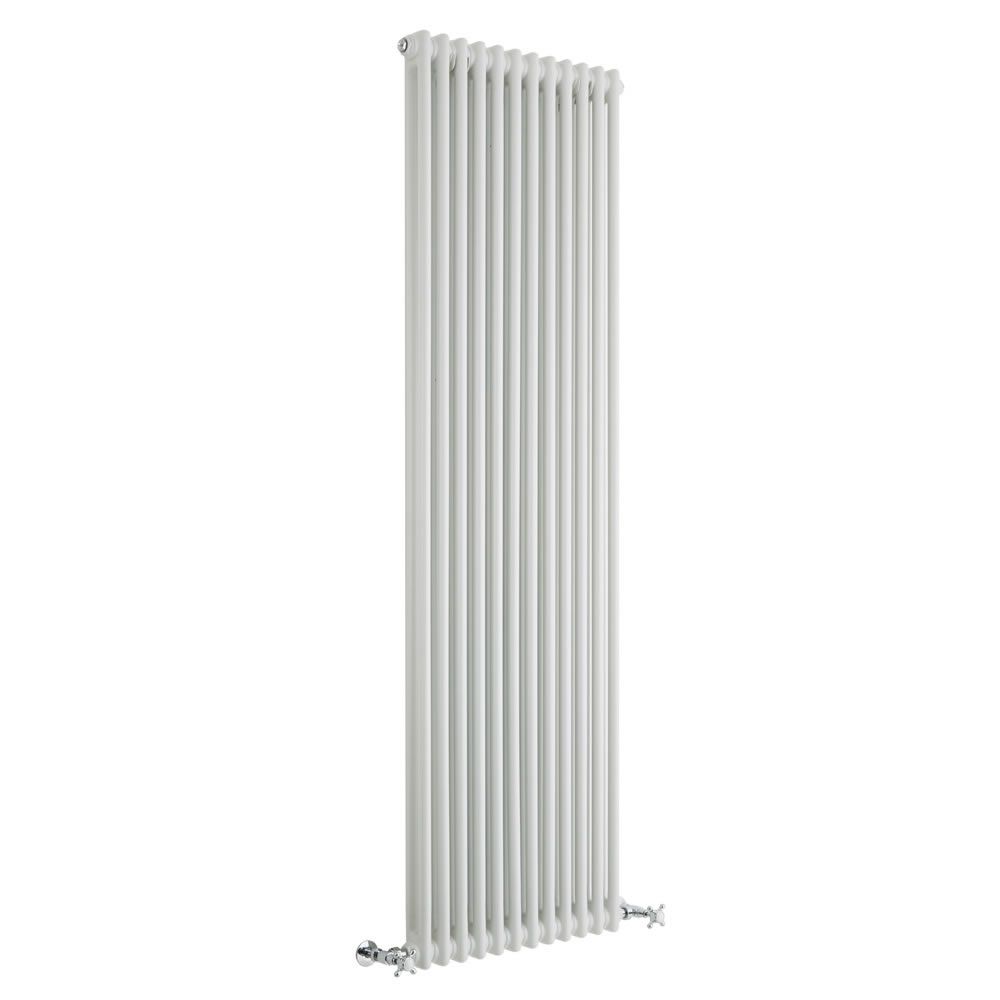 Milano Windsor - White Traditional Vertical Double Column Radiator ...