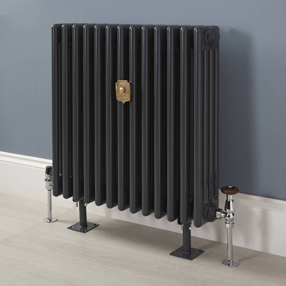 Milano Windsor - Column Radiator Luxury Wall Stay - Brass