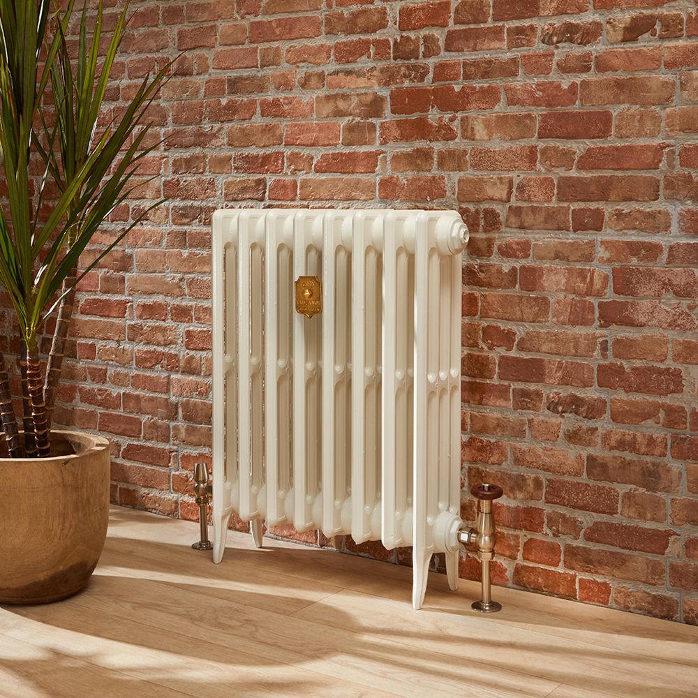 Milano Alice - Classic Cast-Iron Column Radiator - 660mm Tall - Antique ...