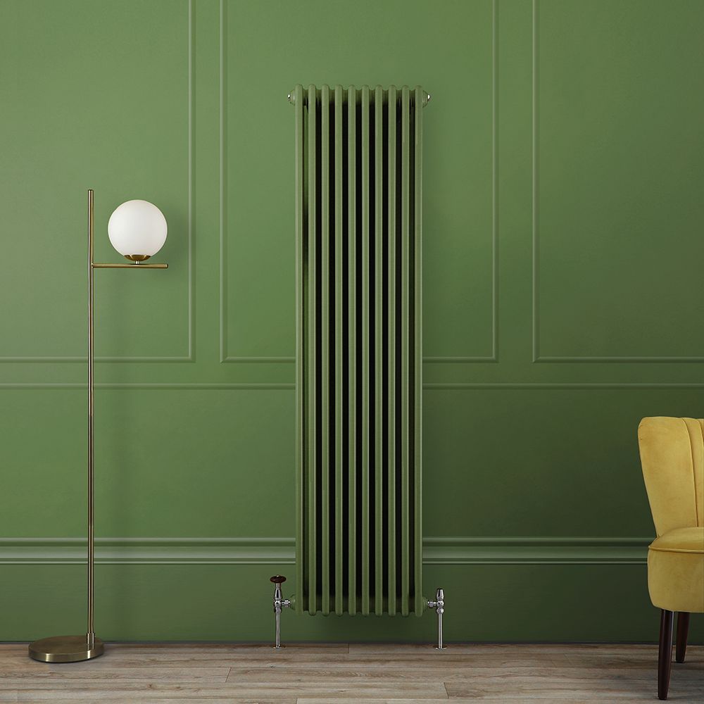 Milano Windsor - 1800mm Vertical Traditional Column Radiator - Triple ...