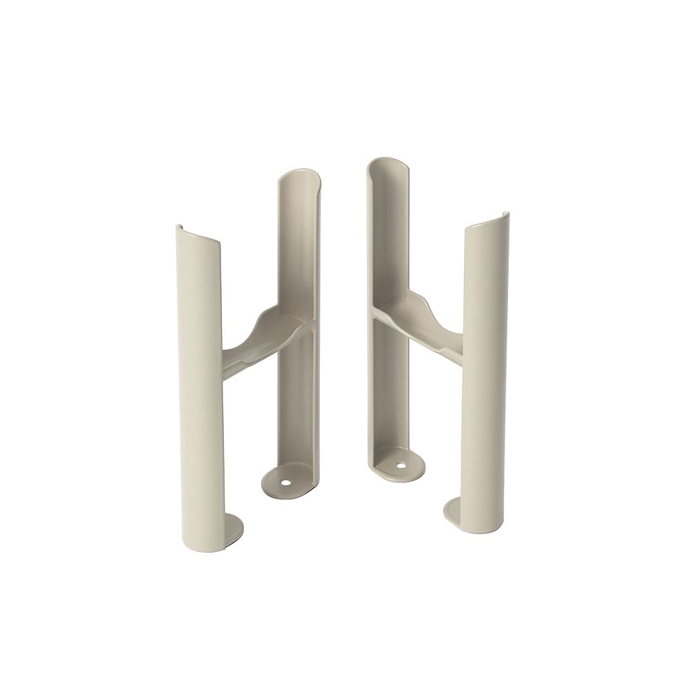 Milano Windsor - Traditional 3 Column Radiator Feet - Choice of Neutral ...