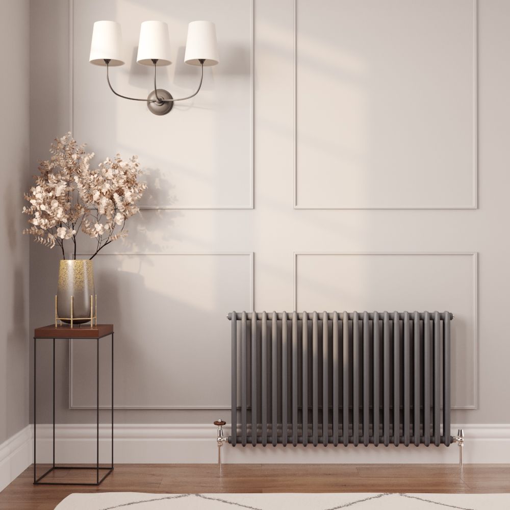 Milano Windsor - Anthracite Traditional Horizontal Double Column ...