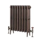 Milano Alice - Classic Cast Iron Column Radiator - 660mm Tall - Antique ...