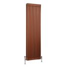 Milano Windsor - Metallic Copper Vertical Traditional Column Radiator ...