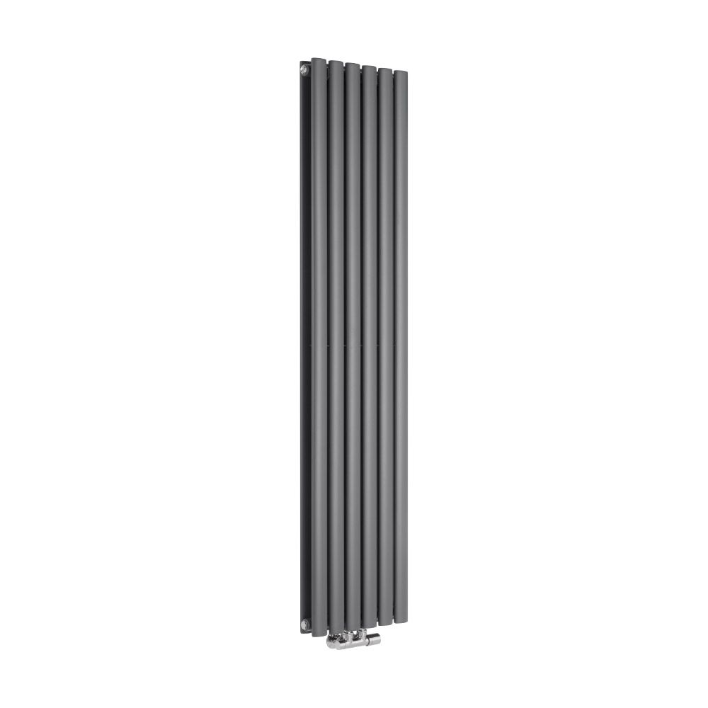 Milano Aruba Flow - Anthracite Vertical Double Panel Middle Connection ...