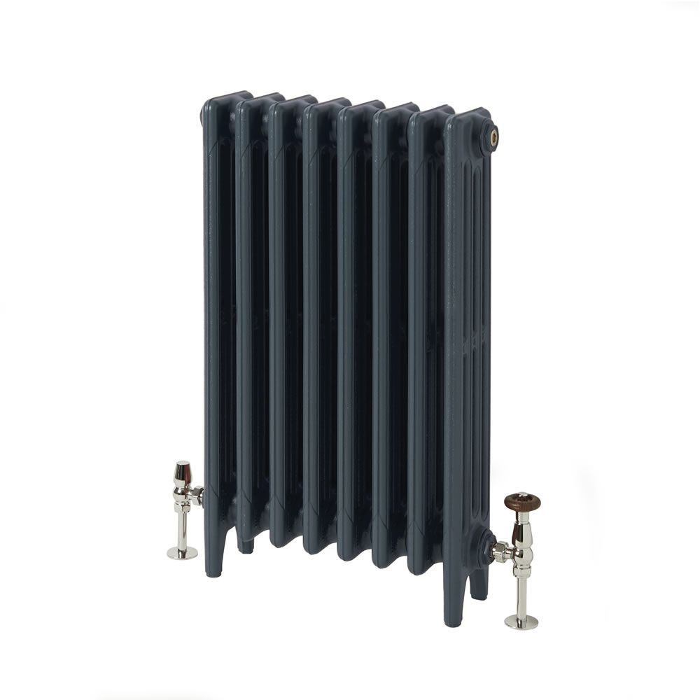Milano Mercury - 4 Column Cast Iron Radiator - 560mm Tall - Farrow ...