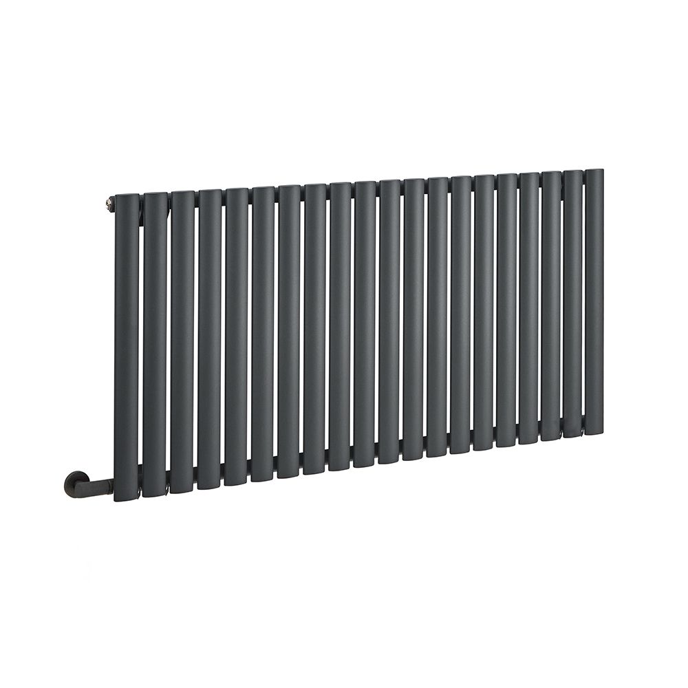 Milano x ECOSO Aruba - Electric Anthracite Horizontal Designer Radiator ...
