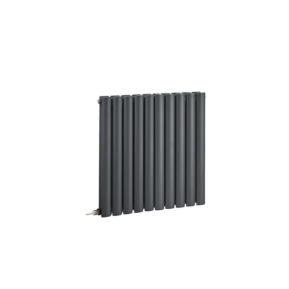 Milano x ECOSO Aruba - Electric Anthracite Horizontal Designer Radiator ...