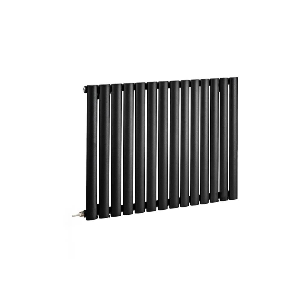 Milano x ECOSO Aruba - Electric Black Horizontal Designer Radiator ...