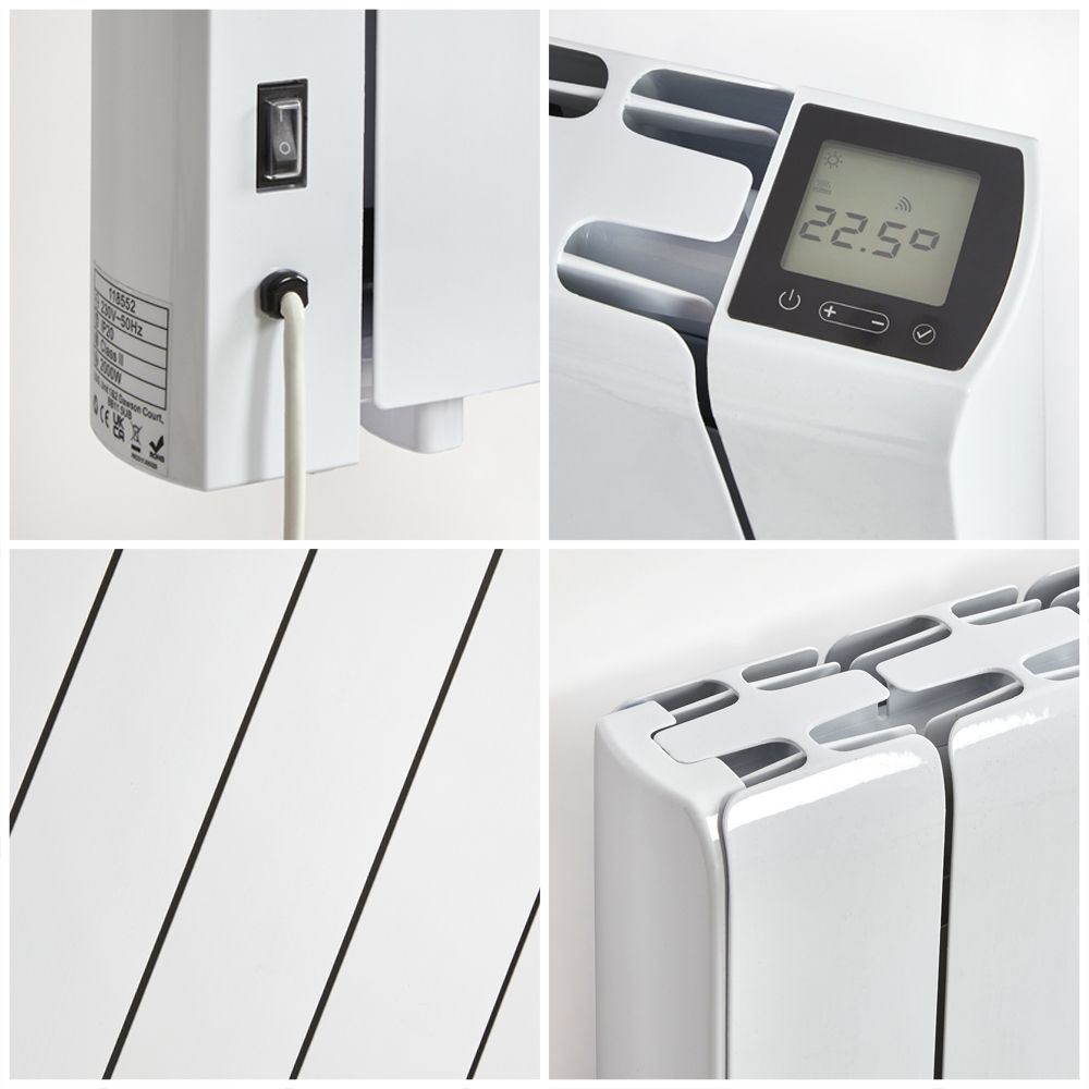 ECOSO Tuc - Ceramic Core Smart Electric Heater - Plug-In/Hardwired ...