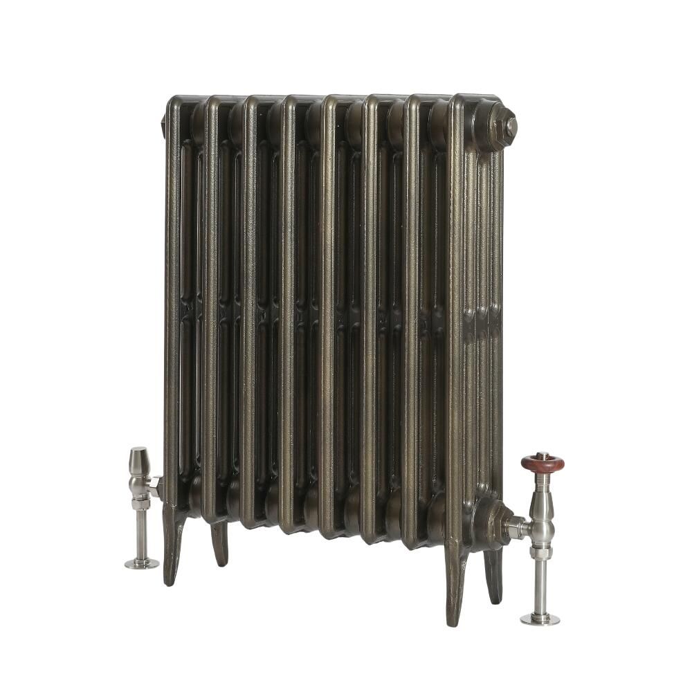 Milano Alice - Classic Cast Iron Column Radiator - 660mm Tall - Antique ...