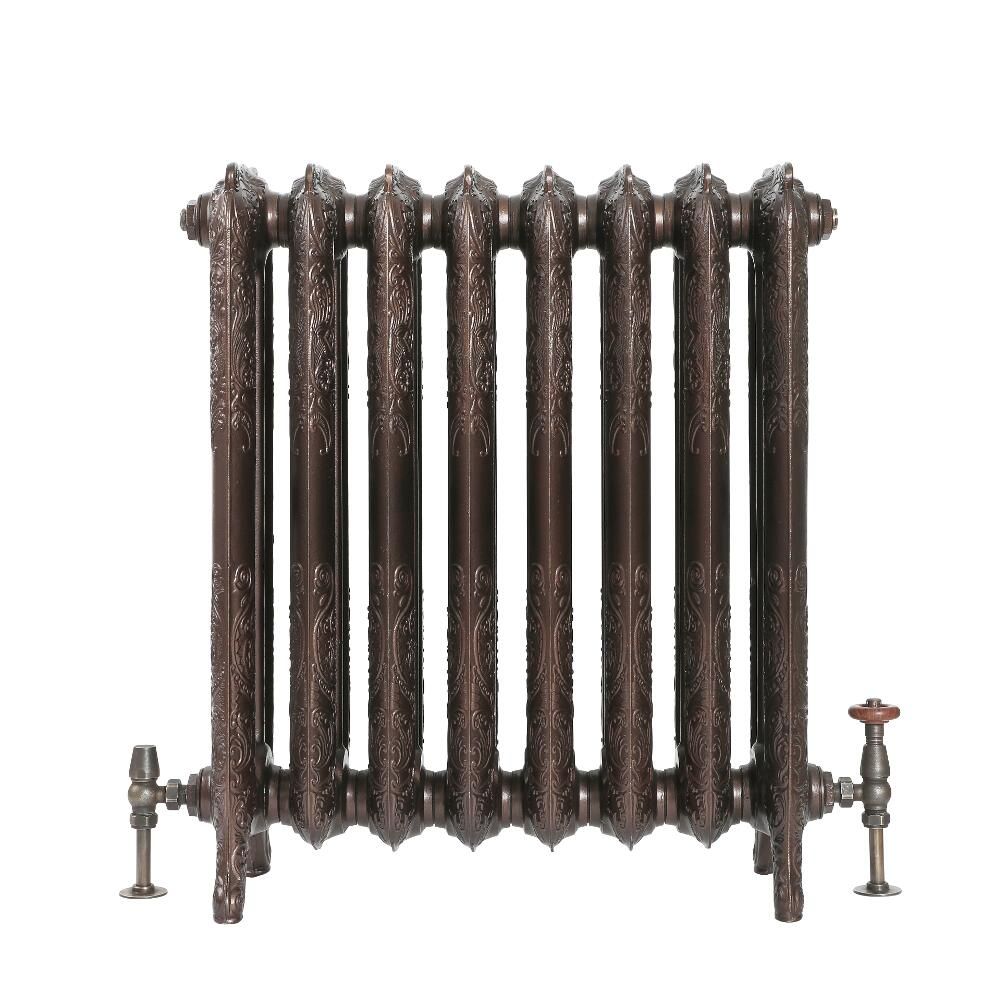 Milano Beatrix - Ornate Cast Iron Radiator - 768mm Tall - Antique ...