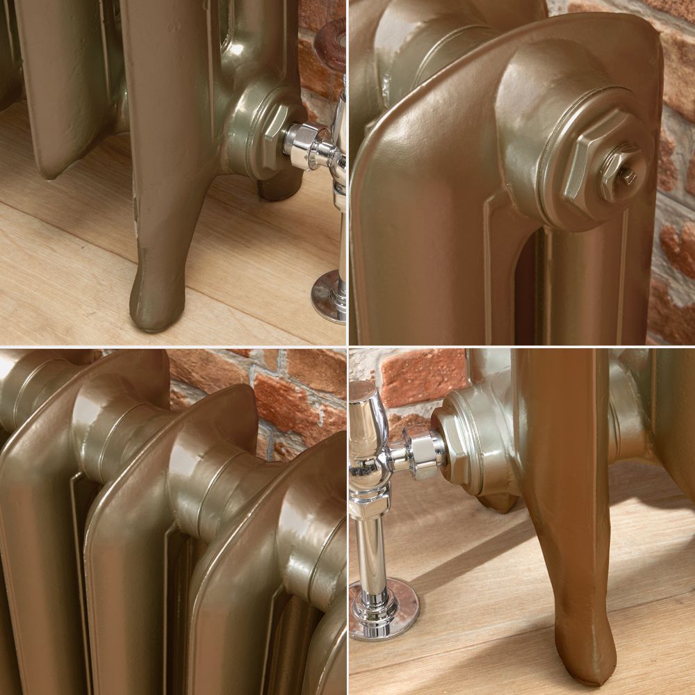 Milano Tamara - Oval Column Cast Iron Radiator - 560mm Tall - Classic ...