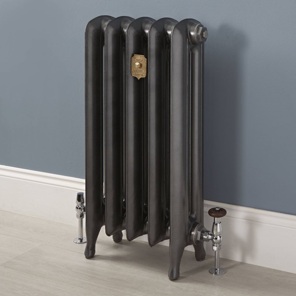 Milano - Cast Iron Radiator Luxury Wall Stay - Brass