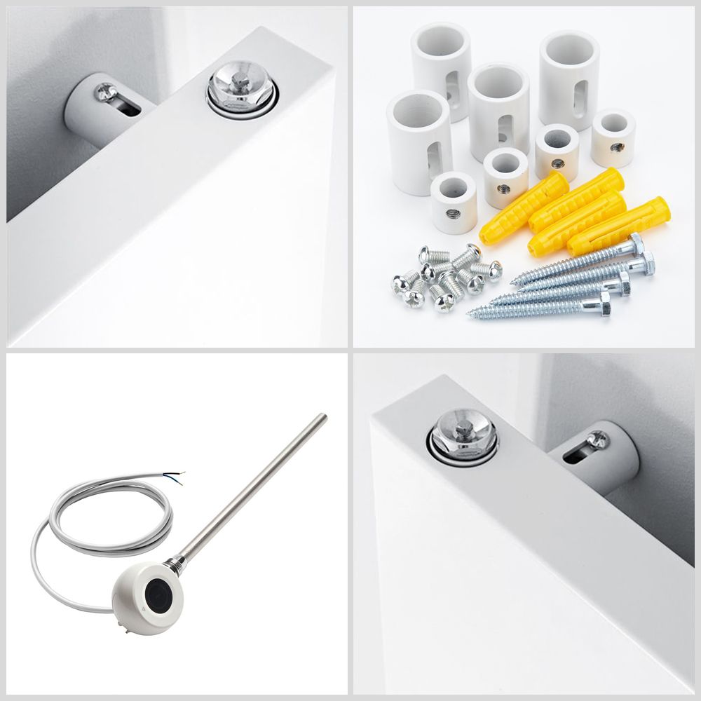 Milano x ECOSO Riso - Electric Flat Panel Vertical Designer Radiator ...