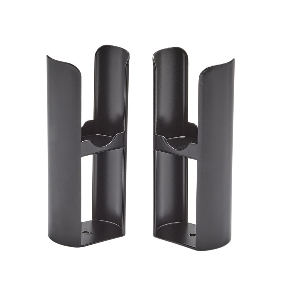 Milano Aruba - Modern Floor-Mounting Radiator Feet - Black