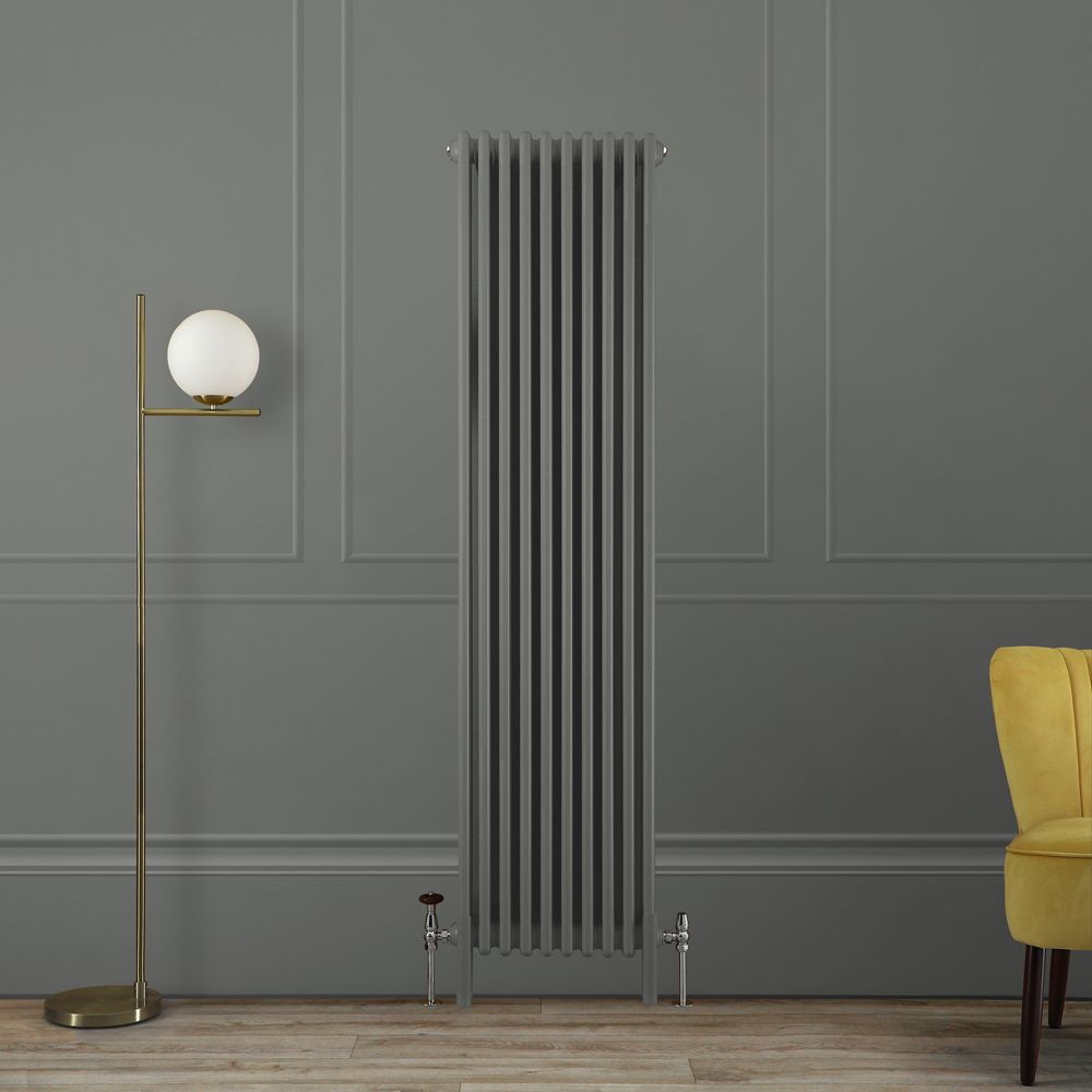 Milano Windsor - 1800mm Vertical Traditional Column Radiator - Triple ...