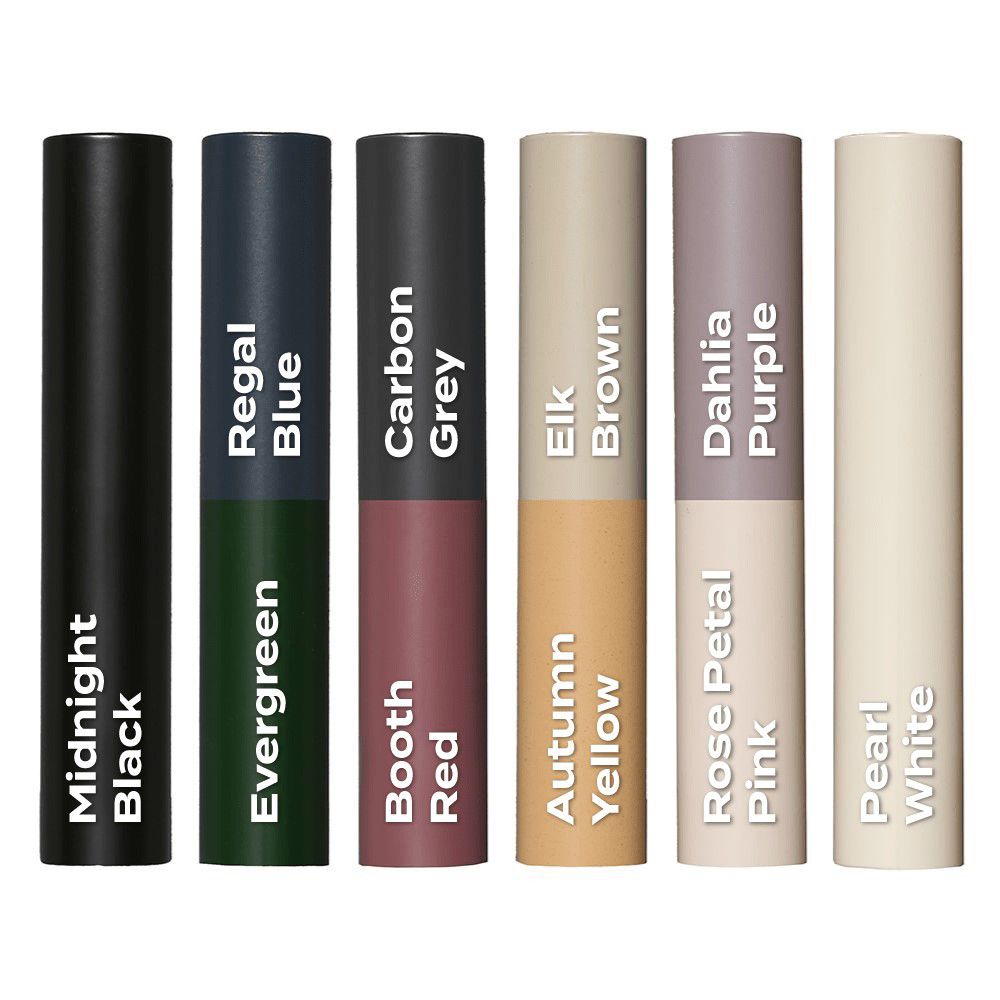 Milano - Coloured Radiator Sample Box - A Selection of Classic Finishes