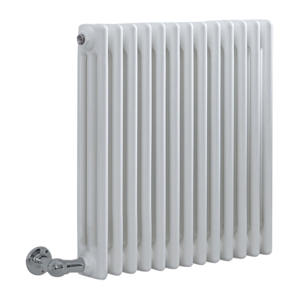 Milano Windsor - White Traditional Horizontal Electric Triple Column ...