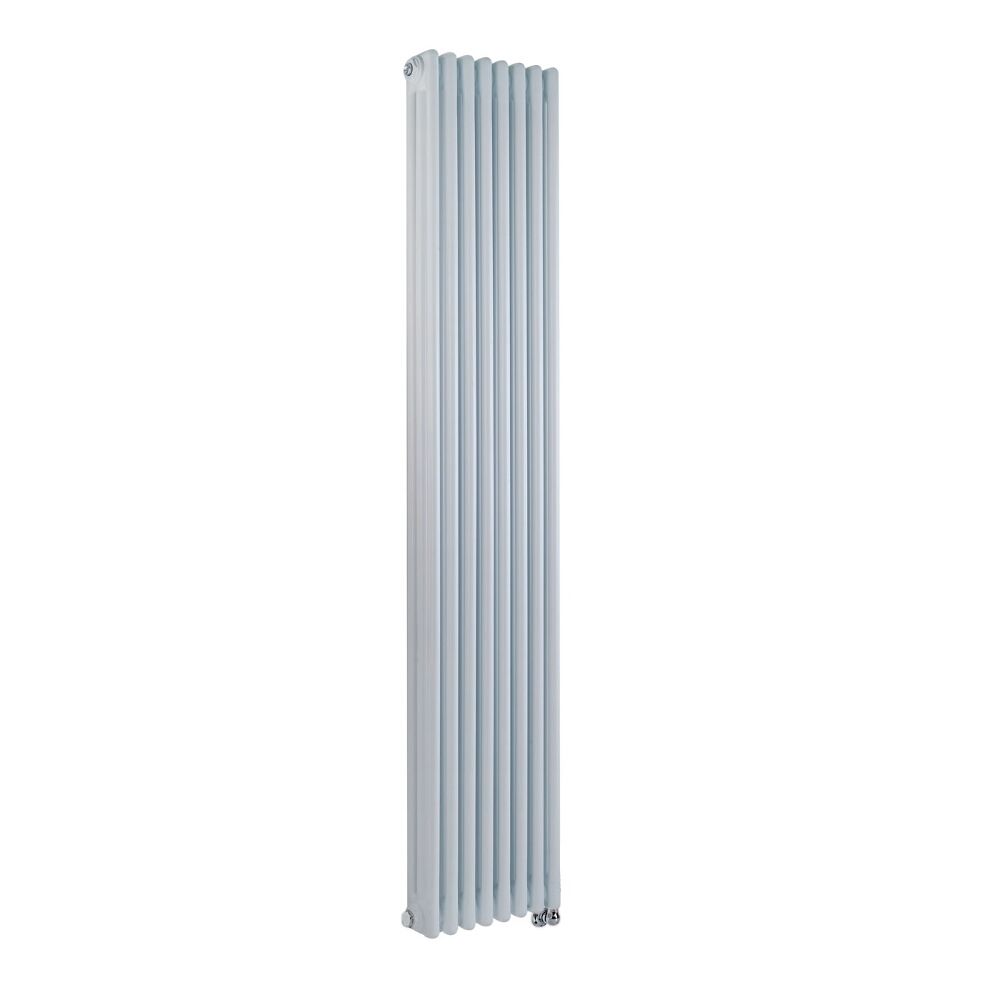 Milano Windsor - White Traditional Vertical Electric Triple Column ...