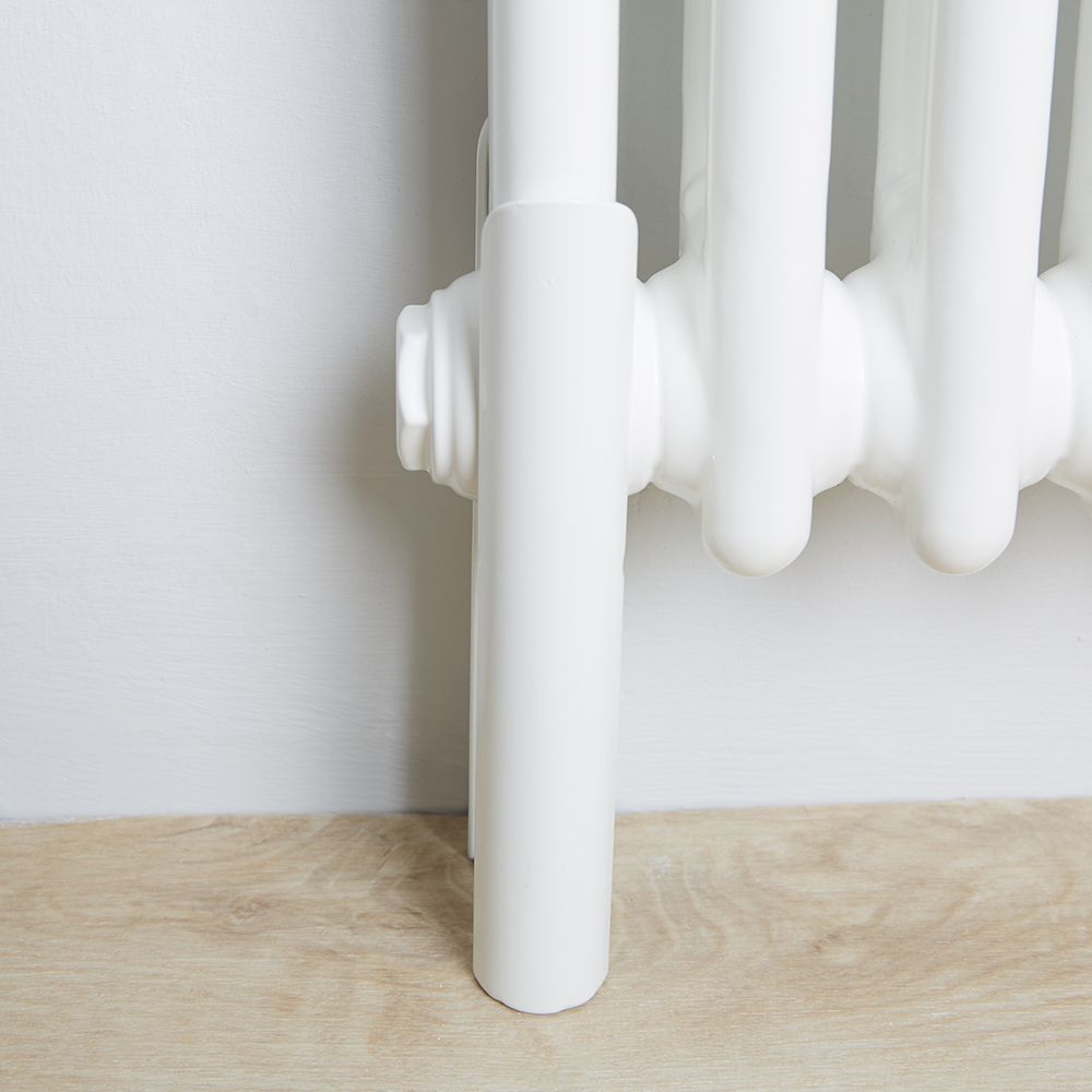 Milano Windsor - Traditional 2 Column Radiator Feet - White