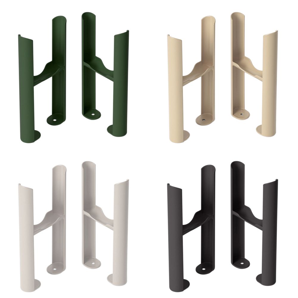 Milano Windsor - Traditional 3 Column Radiator Feet - Choice of Classic ...