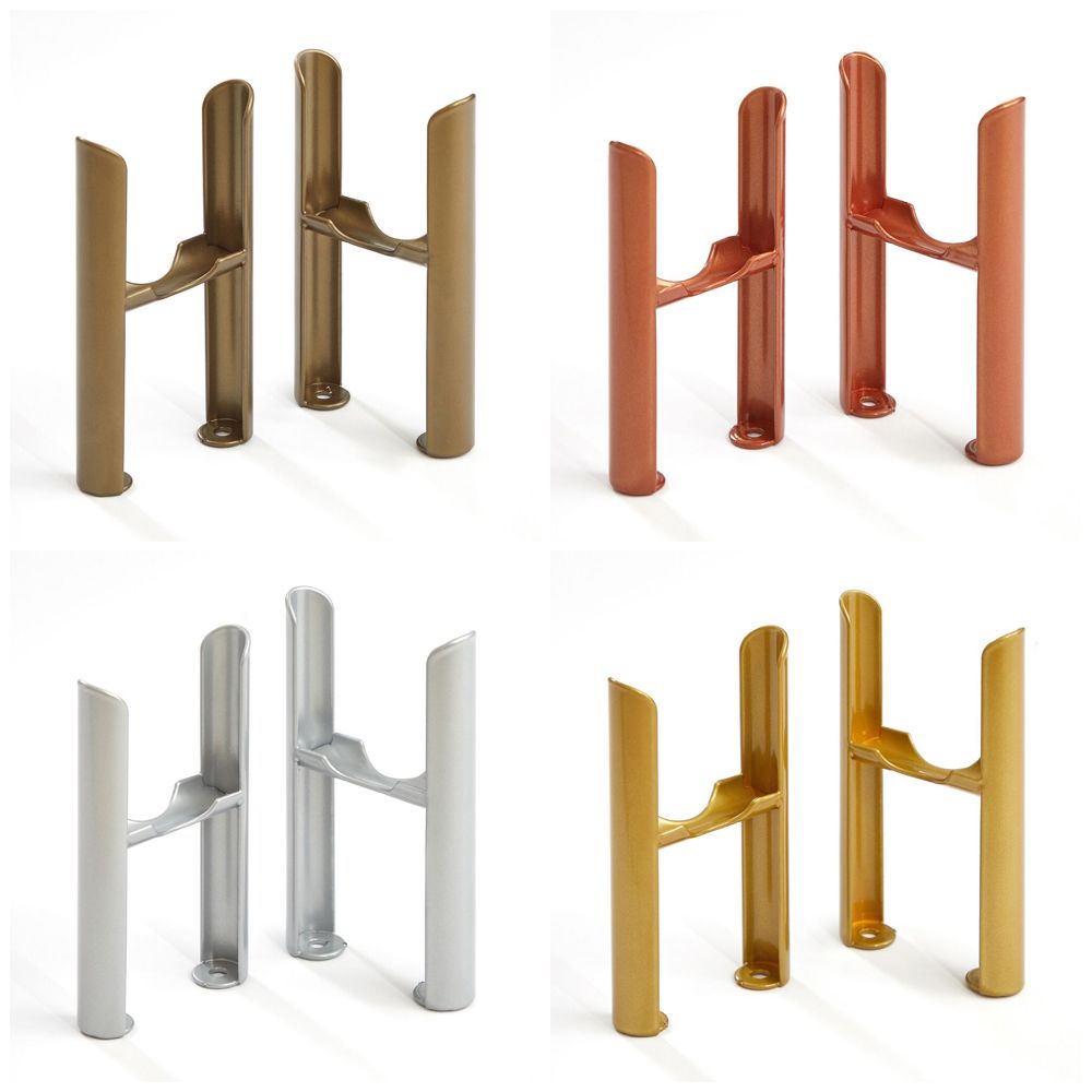 Milano Windsor - Traditional 3 Column Radiator Feet - Choice of ...