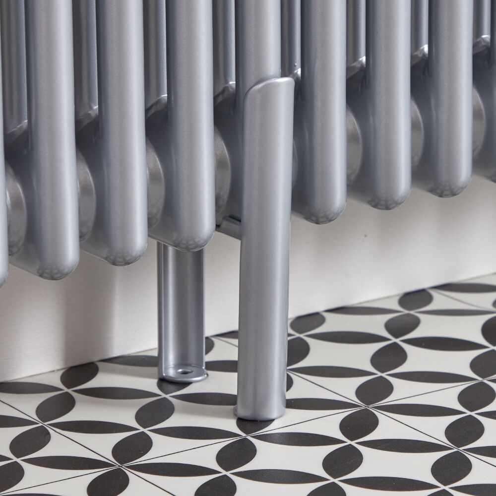 Milano Windsor - Traditional 3 Column Windsor Radiator Feet – Metallic ...