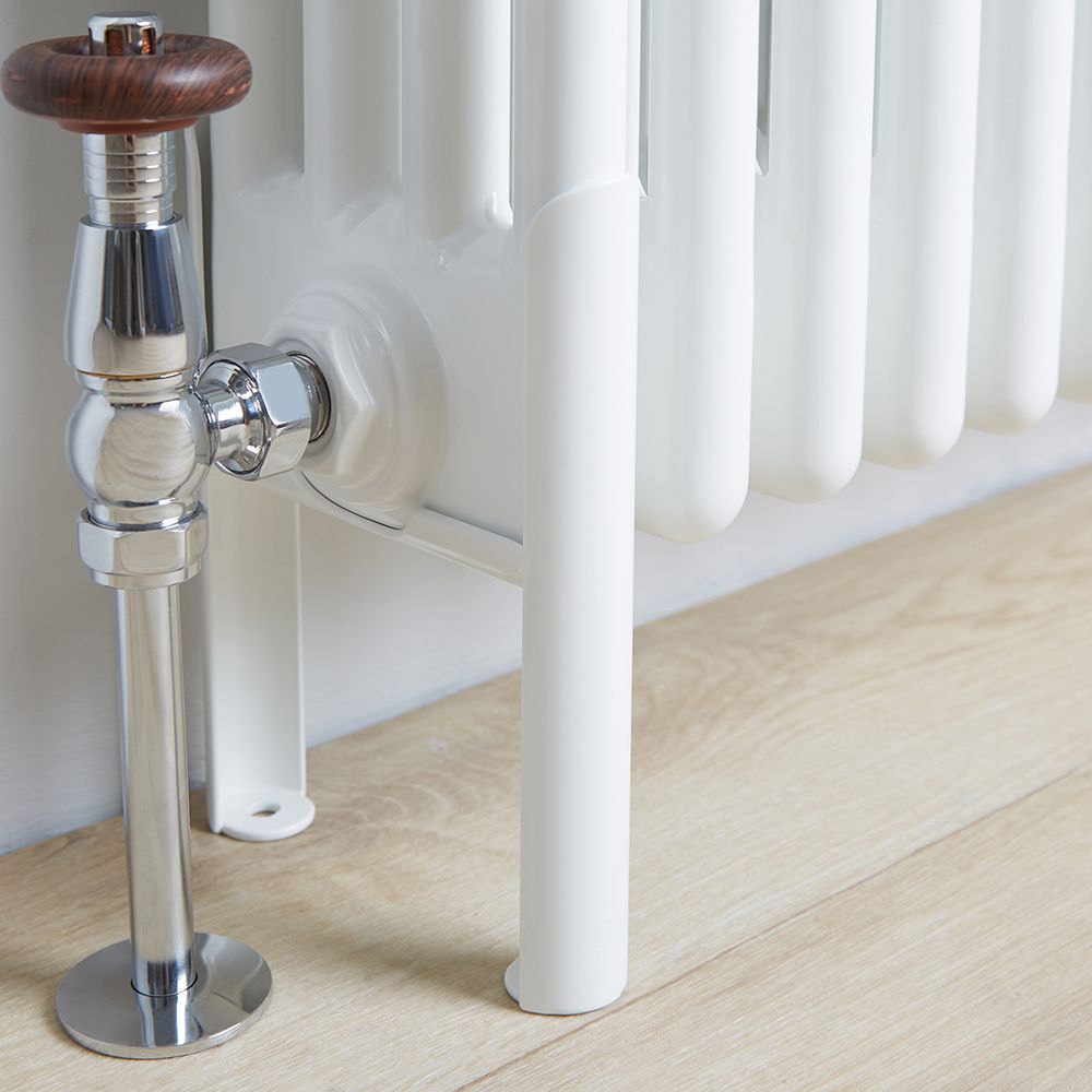 Milano Windsor - Traditional 4 Column Radiator Feet - White