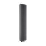 Milano Aruba Flow - Anthracite Vertical Double Panel Middle Connection ...